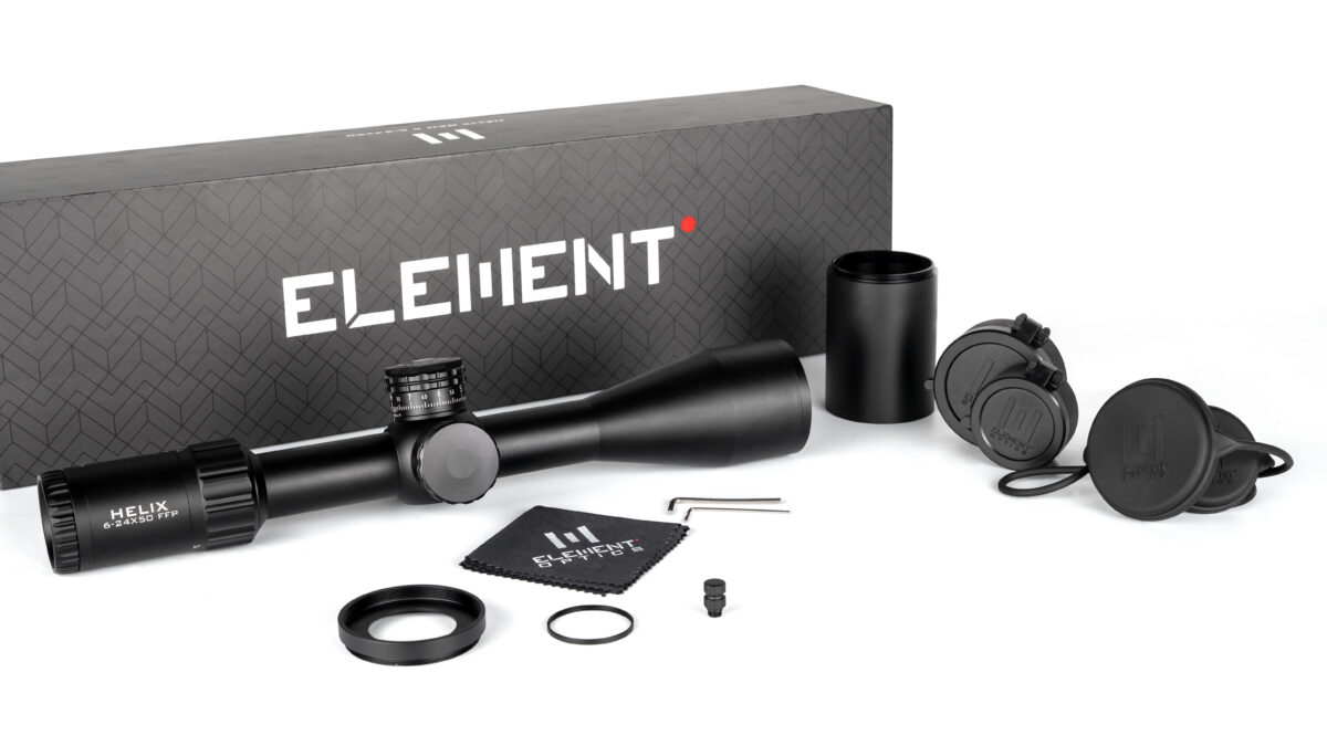 Element Helix (Gen 2) 6-24x50 FFP Rifle Scope - Utah Airguns